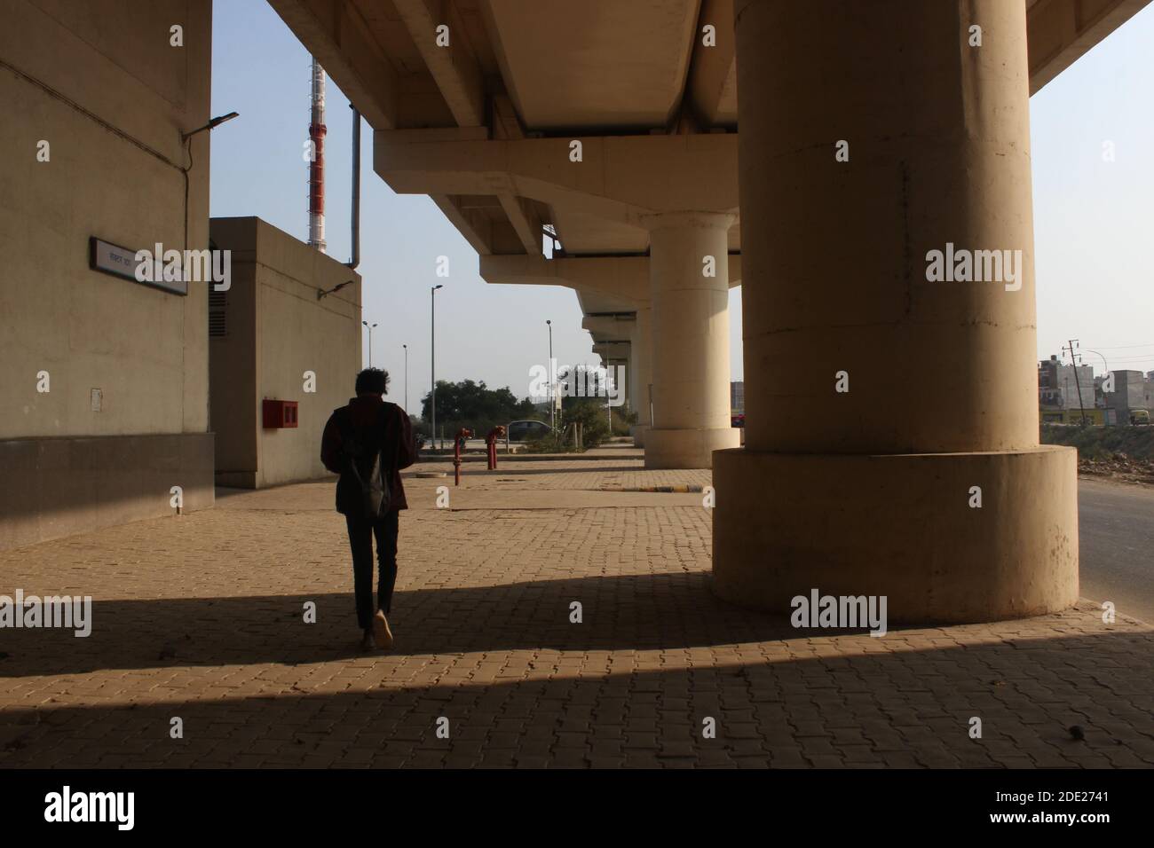 Noida metro hi-res stock photography and images - Alamy