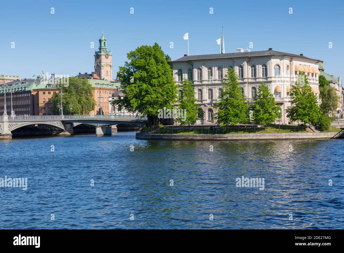 View of Stromsborg and Gamla Stan, Stockholm, Sweden, Scandinavia ...
