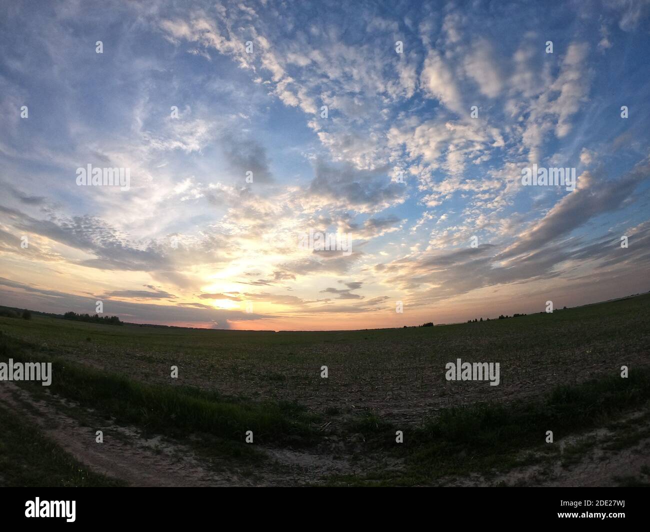 Evening urban landscape landscape hi-res stock photography and images ...