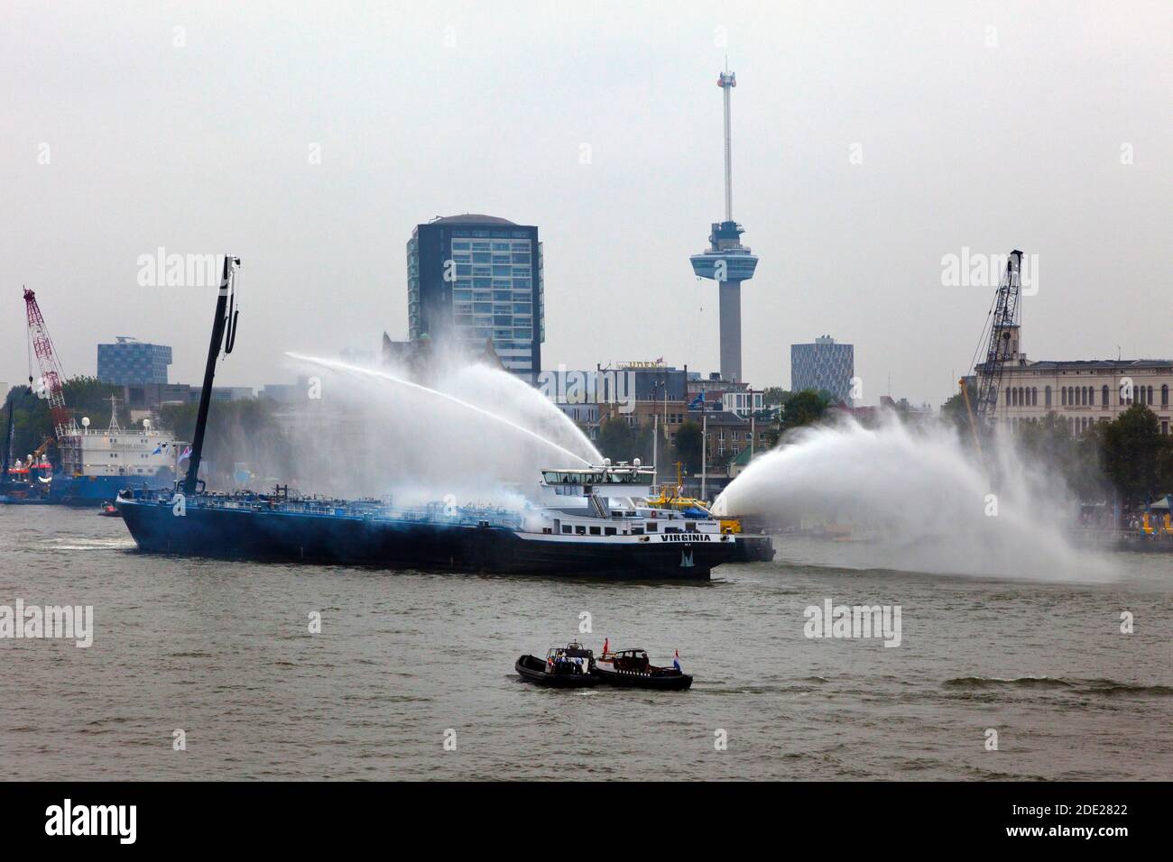 Fire Fighting Vessel In Harbour High Resolution Stock Photography and ...