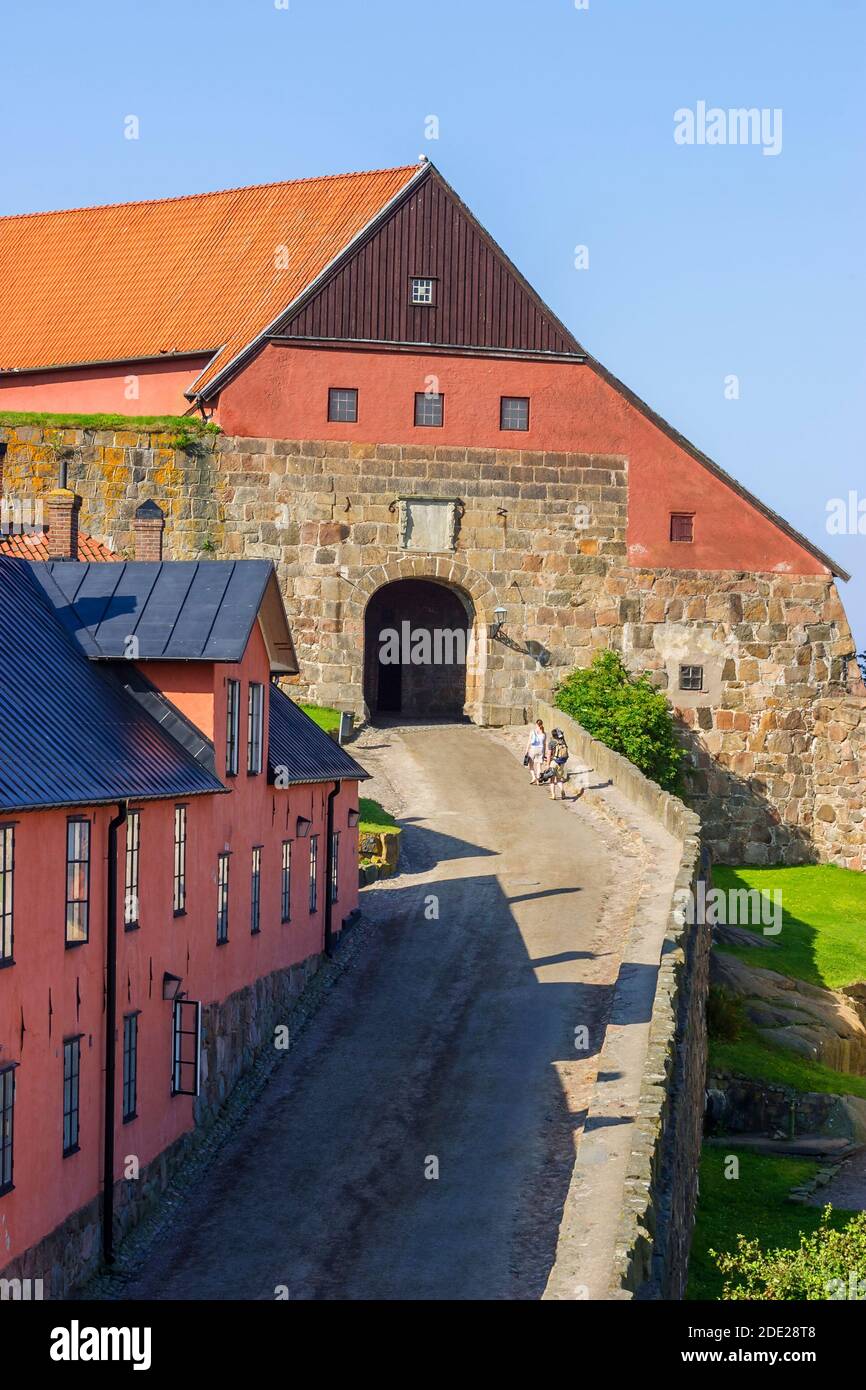 Varberg Fortress a historic environment in Sweden Stock Photo - Alamy
