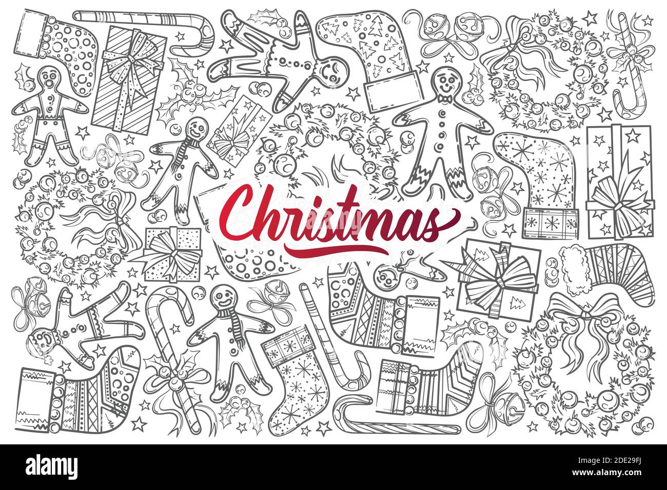 Present etc Stock Vector Images - Alamy