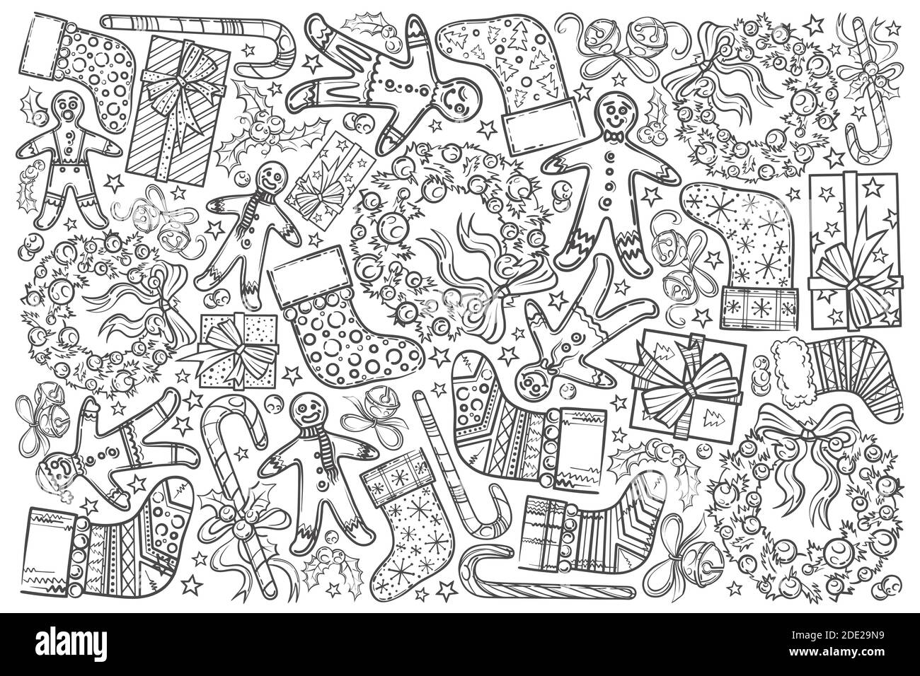 Present etc Stock Vector Images - Alamy