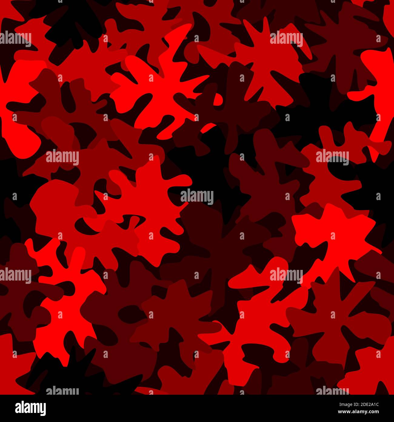 Red camouflage pattern Stock Vector Images - Alamy