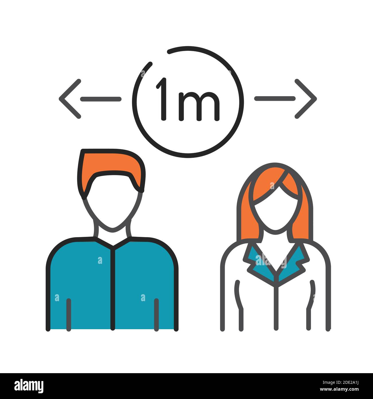 Social distance clip art hi-res stock photography and images - Alamy