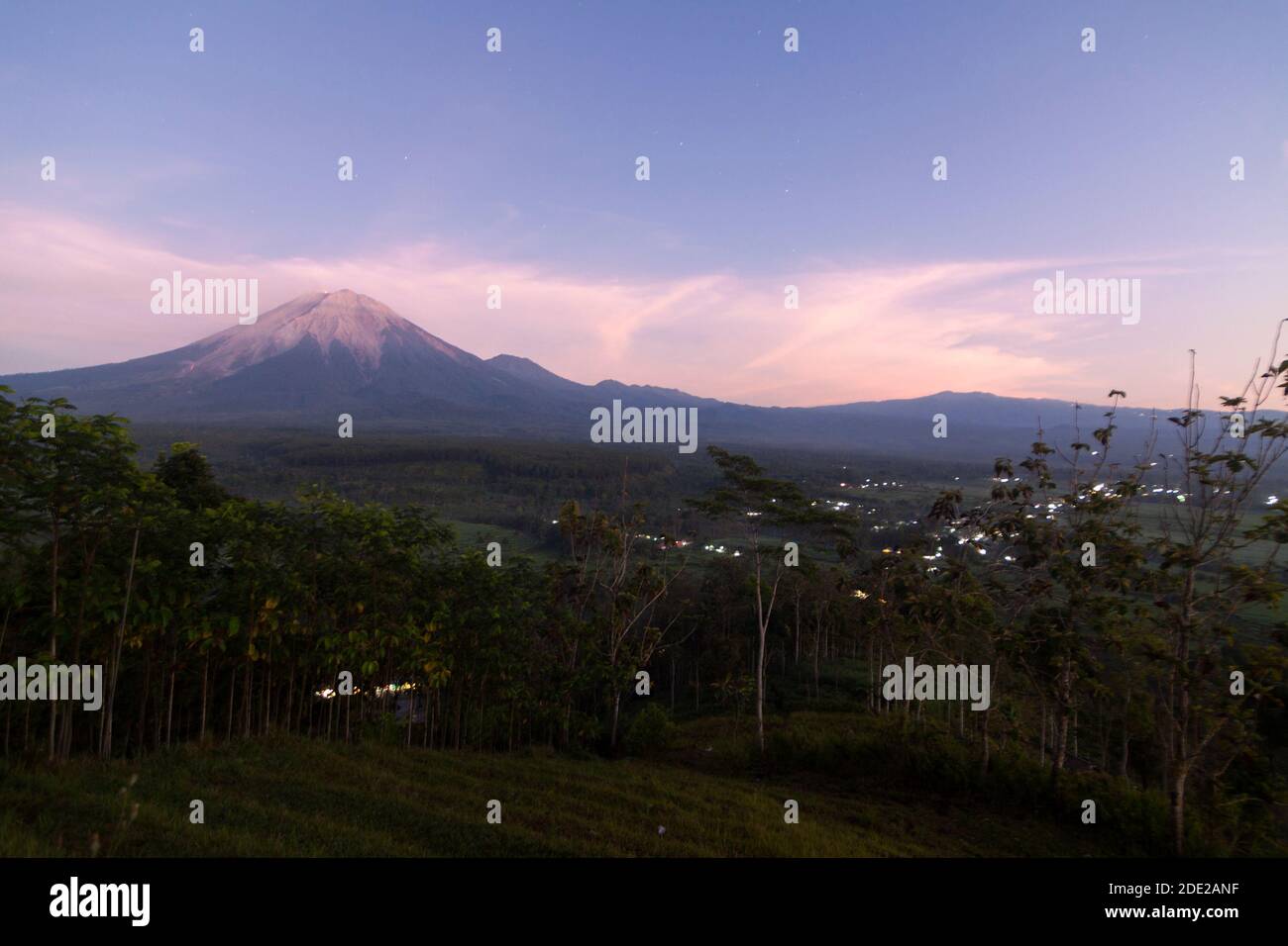 Semeru is the highest mountain on the island of Java, 3676 meters above ...