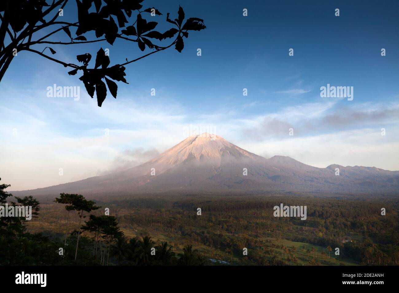 Semeru is the highest mountain on the island of Java, 3676 meters above ...