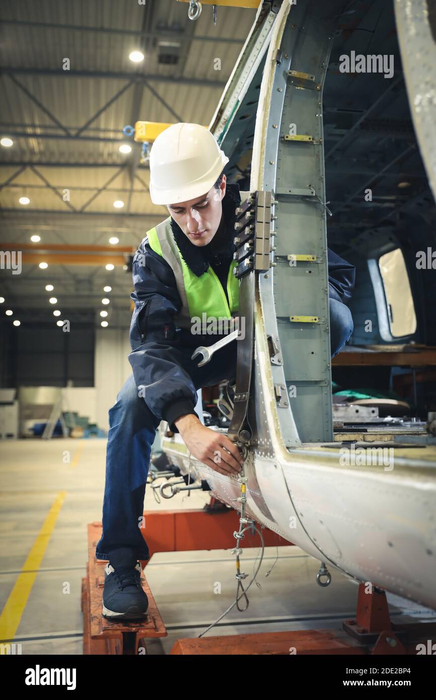 Aircraft production process hi-res stock photography and images - Alamy
