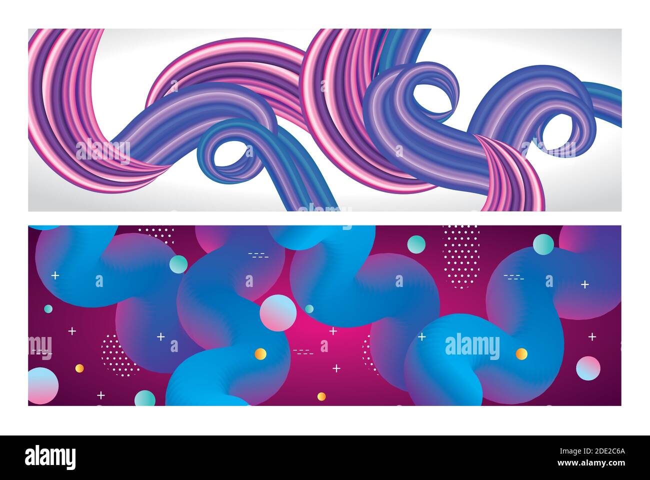 purple and blue colors flow posters Stock Vector Image & Art - Alamy