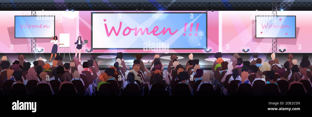 African speaking girl crowd Stock Vector Images - Alamy