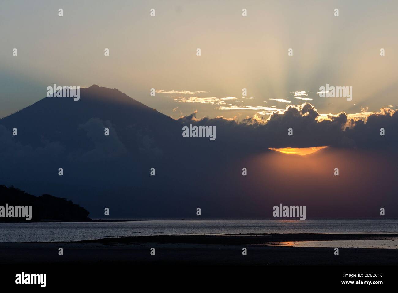 Indonesia national marine park sunset hi-res stock photography and ...