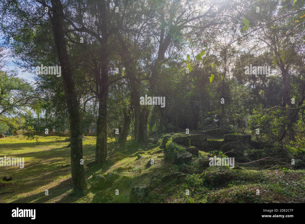 Priests`rooms, uins of the Jesuit Mission Santa Ana, UNESCO World ...