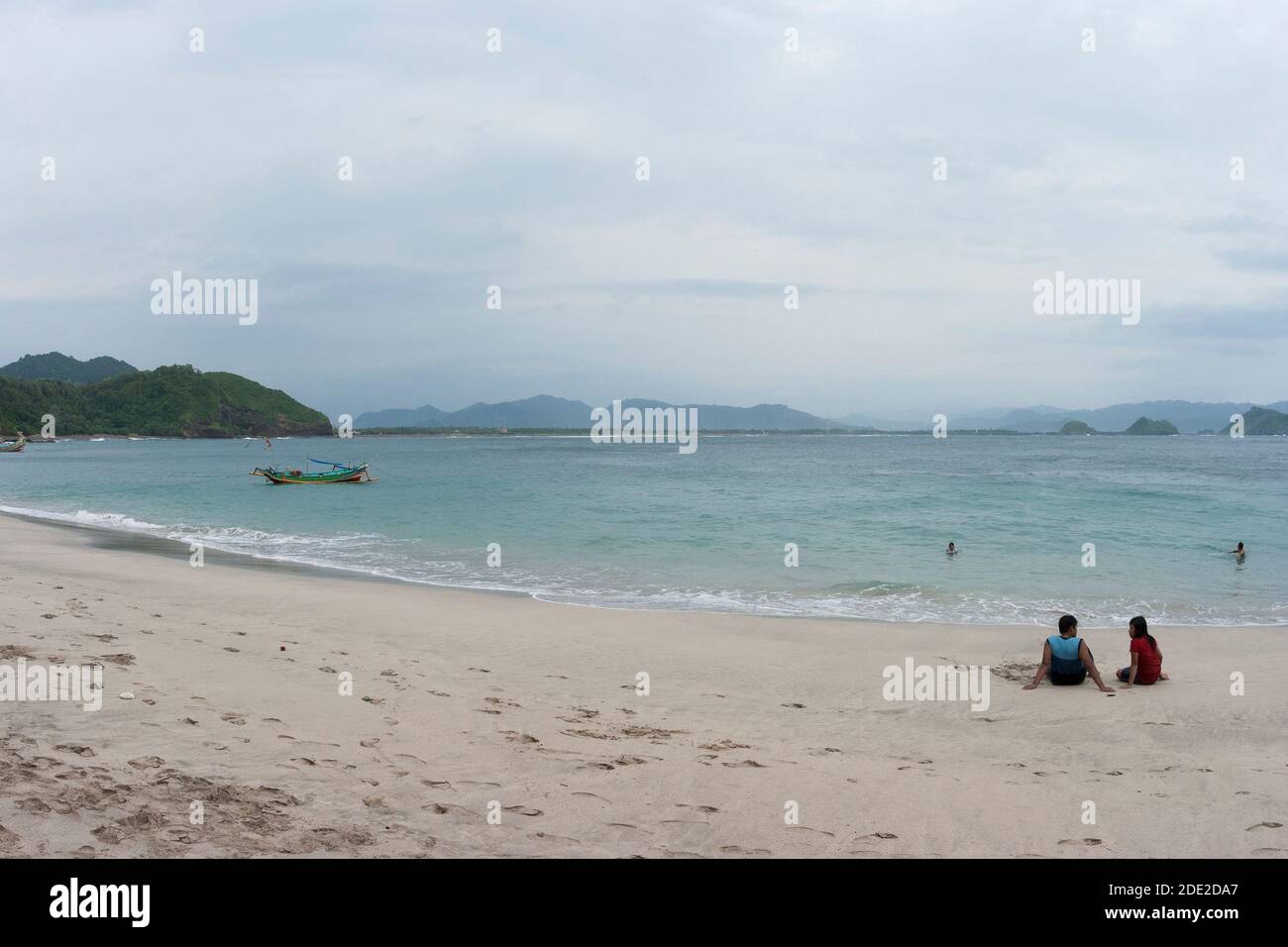Papuma beach is one of the tourist destinations in Jember, East Java ...
