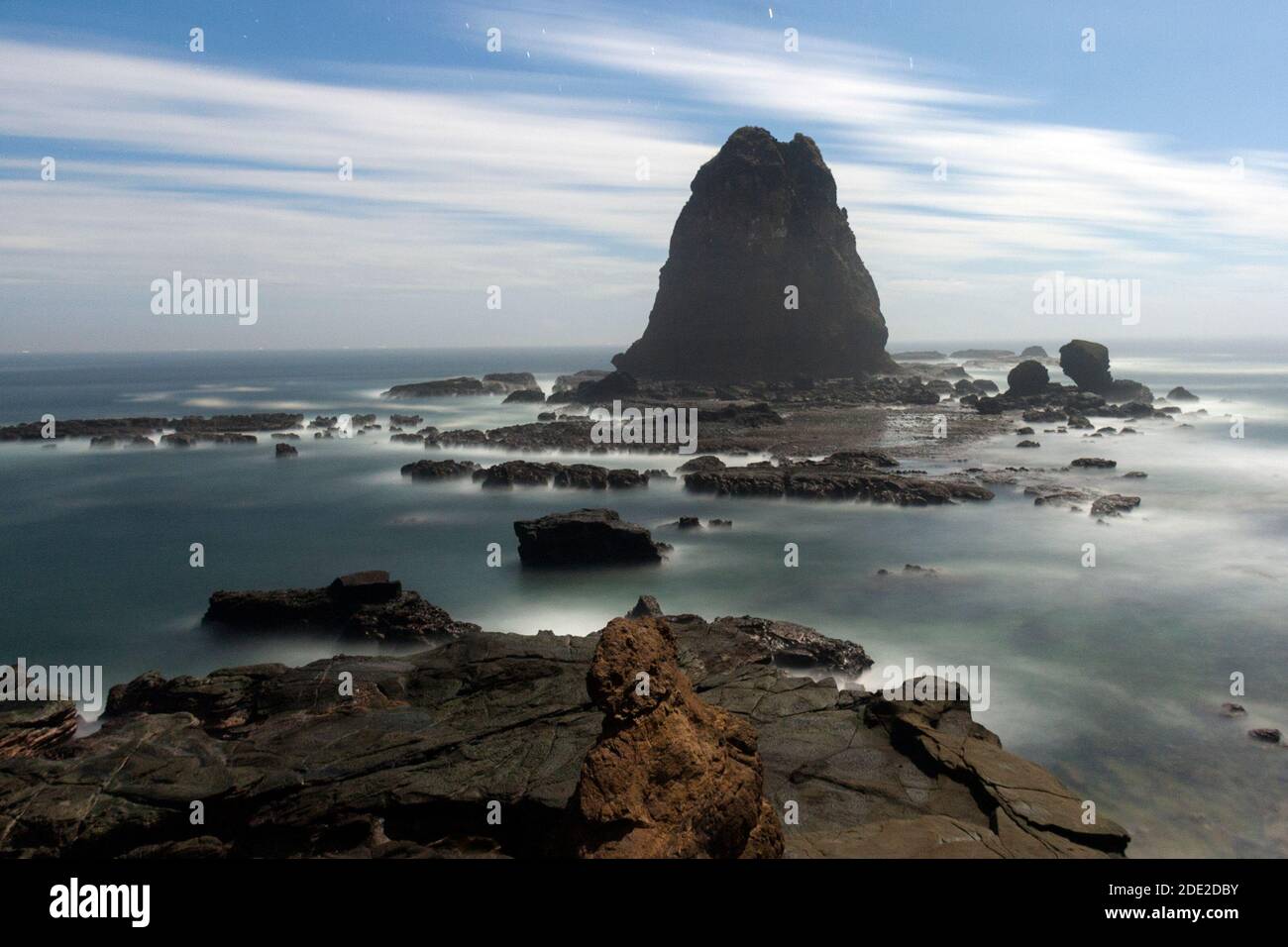 Papuma beach is one of the tourist destinations in Jember, East Java ...