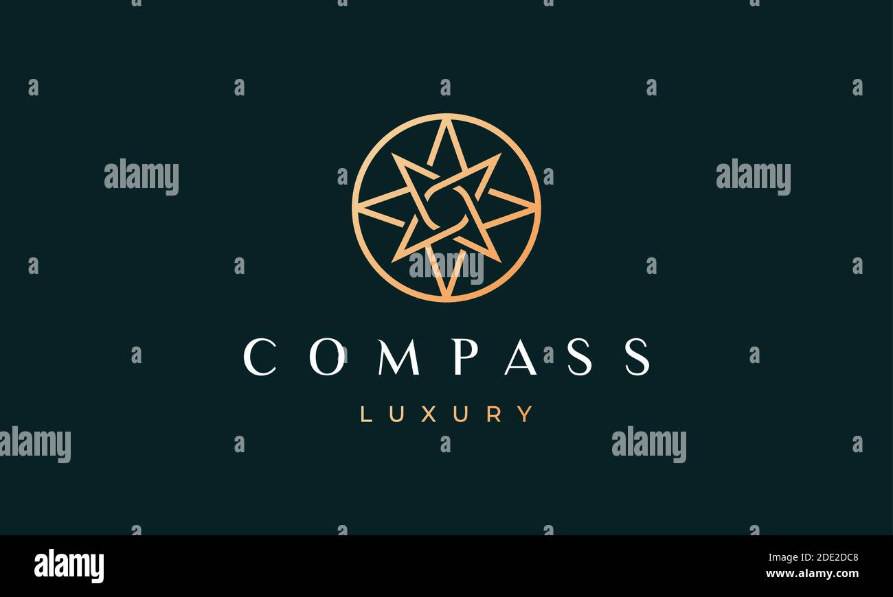 Simple Compass Logos Compass Logo Design Modern Authorized Simple