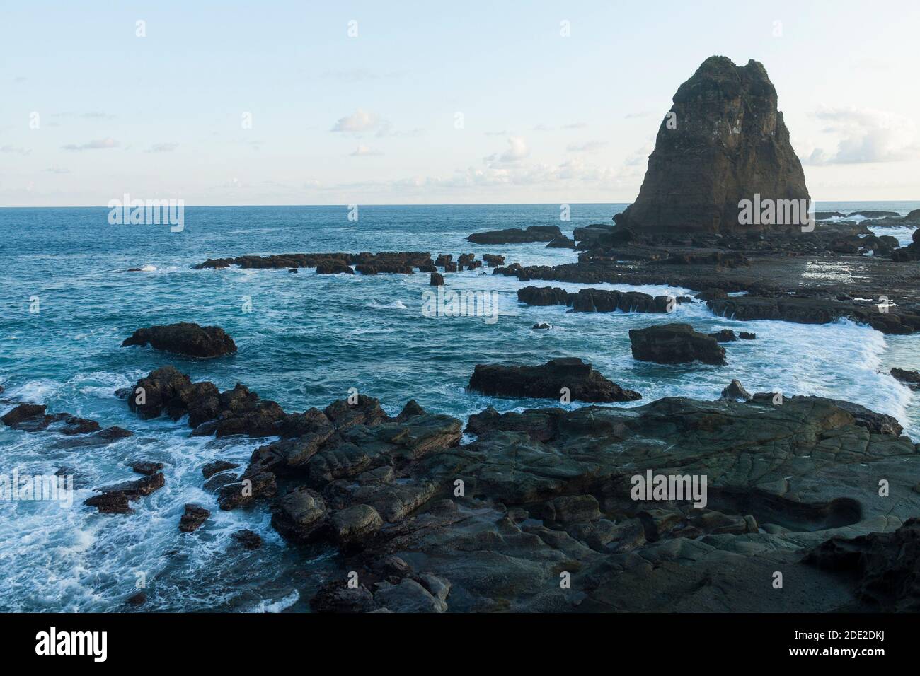 Papuma beach is one of the tourist destinations in Jember, East Java ...