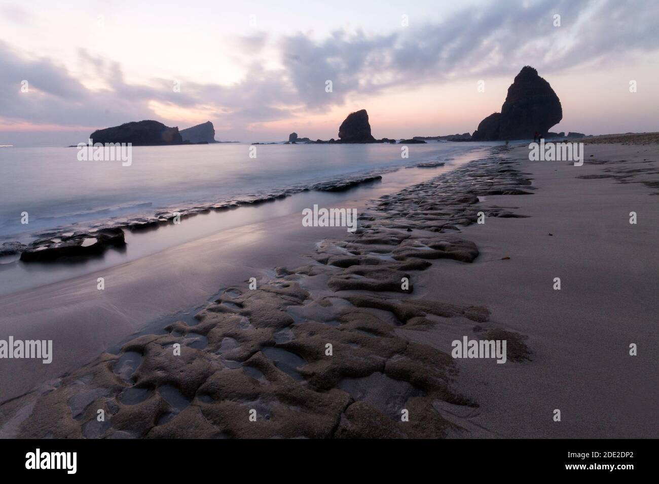 Papuma beach at sunrise hi-res stock photography and images - Alamy