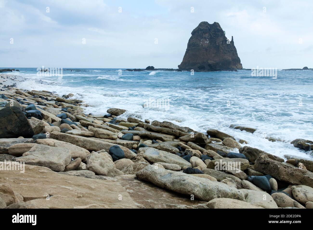 Papuma beach is one of the tourist destinations in Jember, East Java ...