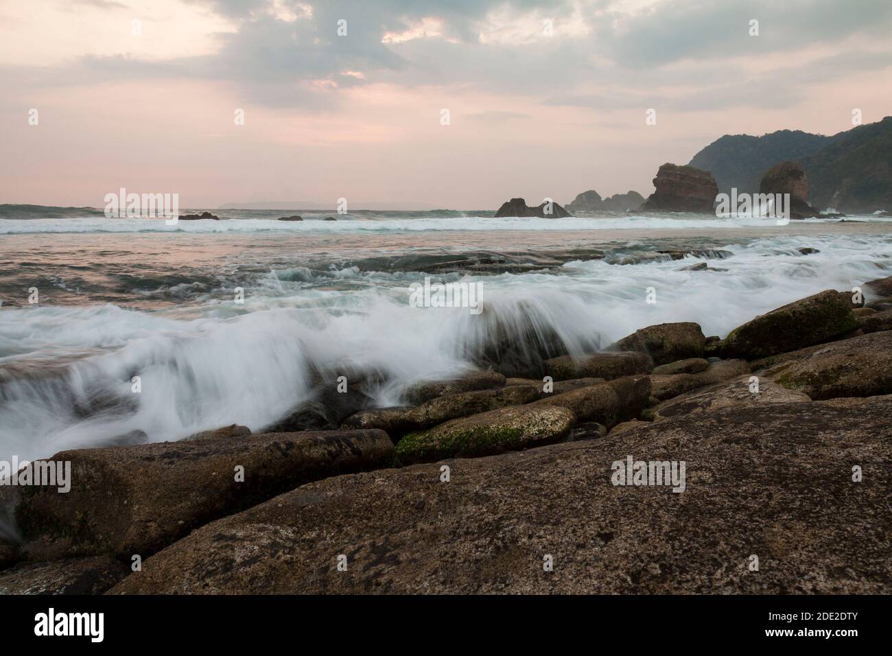 Papuma beach at sunrise hi-res stock photography and images - Alamy