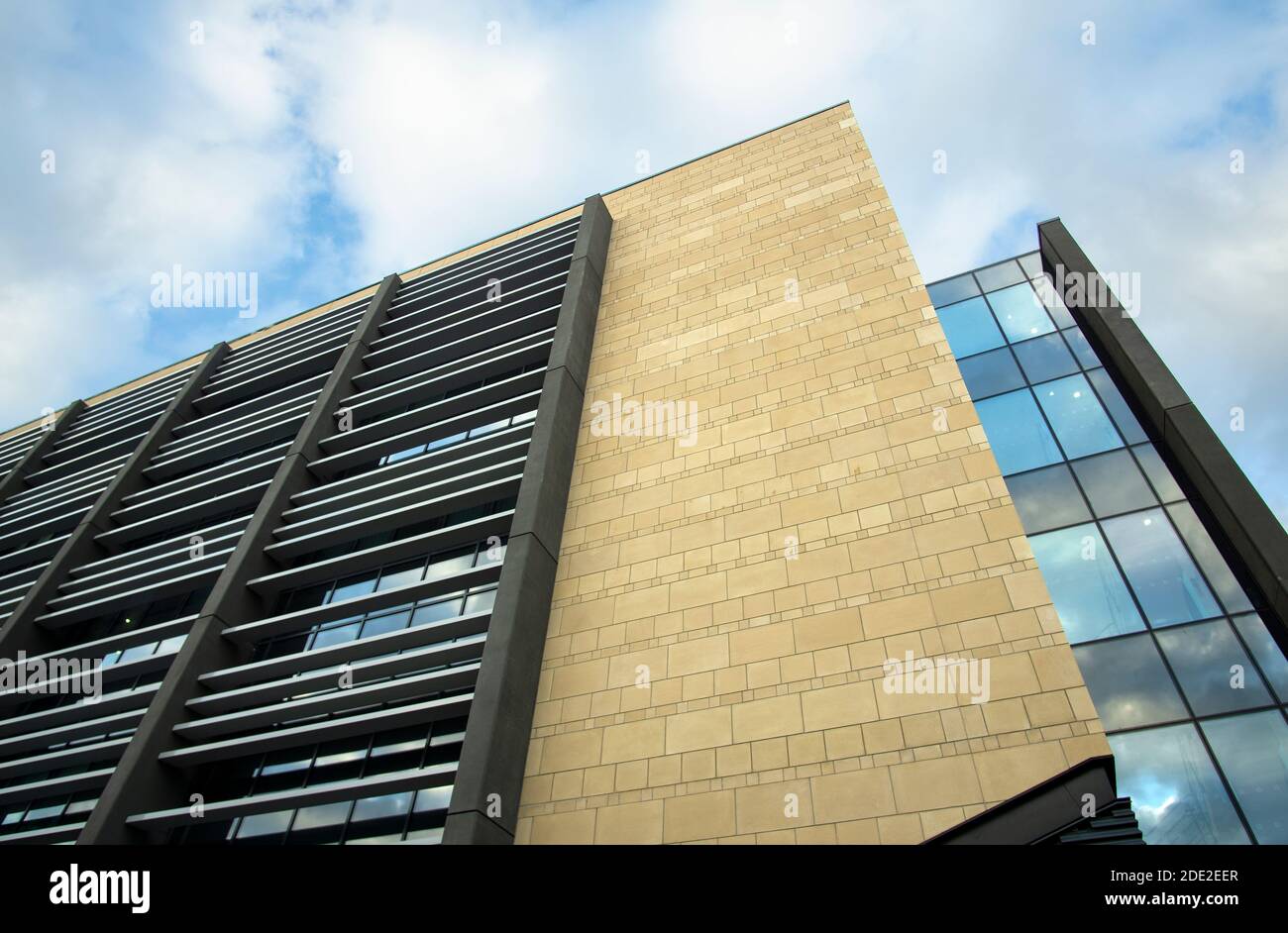 Modern contemporary university high rise buildings Stock Photo - Alamy