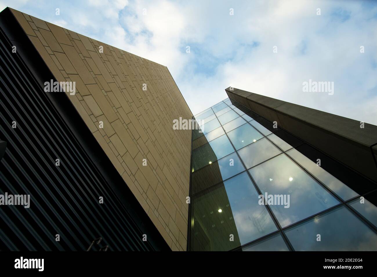 Modern contemporary university high rise buildings Stock Photo - Alamy
