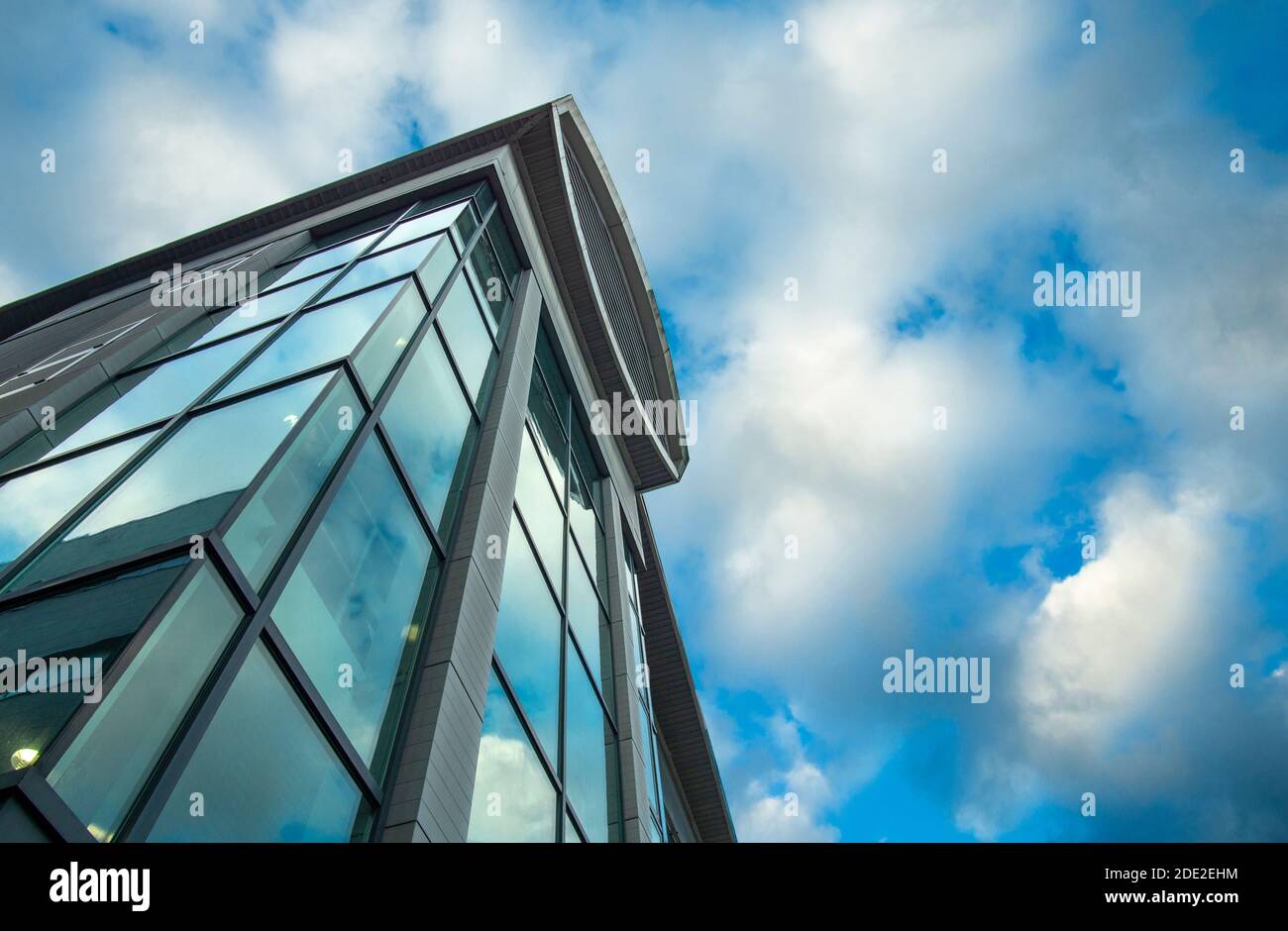 Modern contemporary university high rise buildings Stock Photo - Alamy
