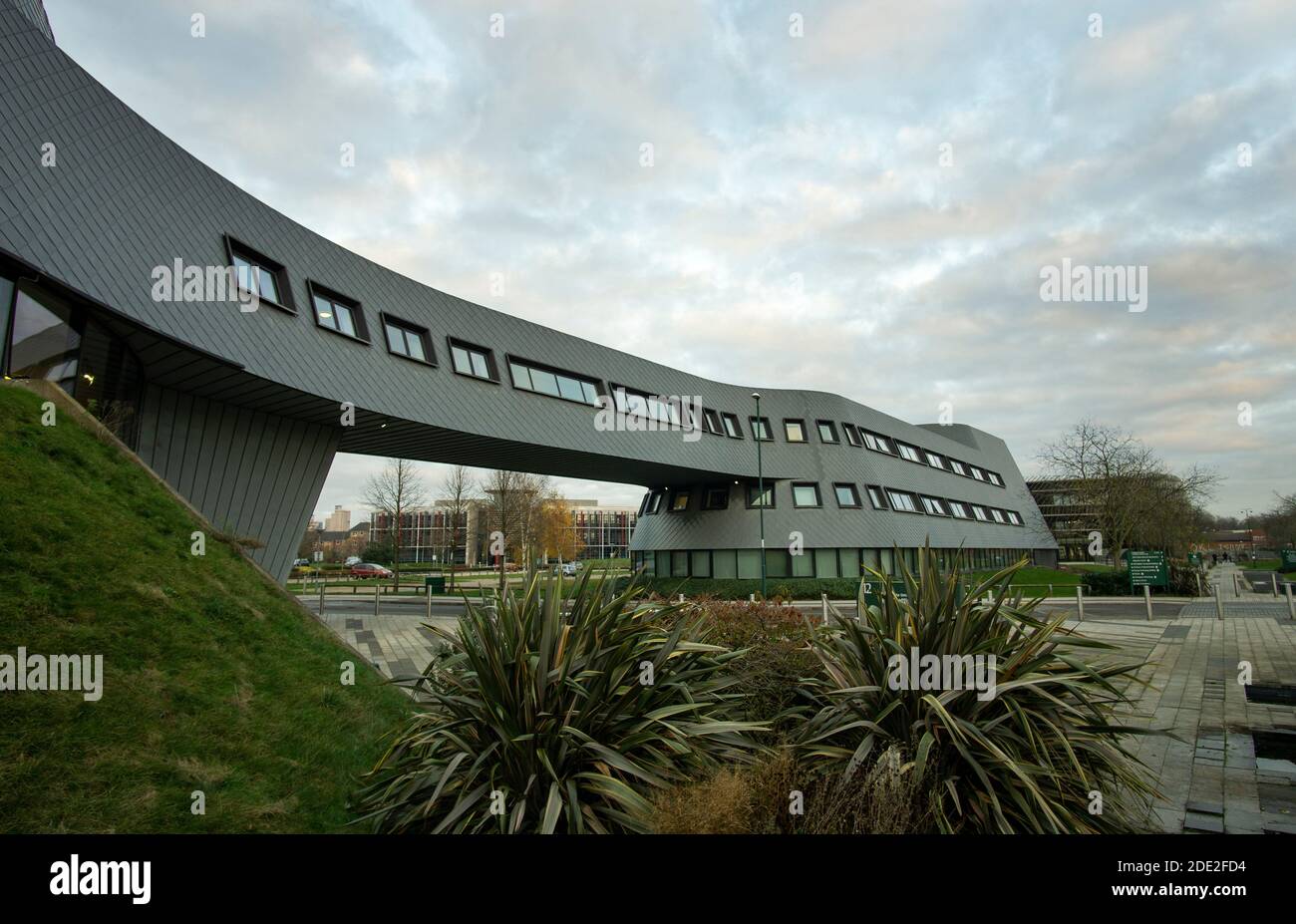 Ultra modern campus building at the University of Nottingham Stock ...