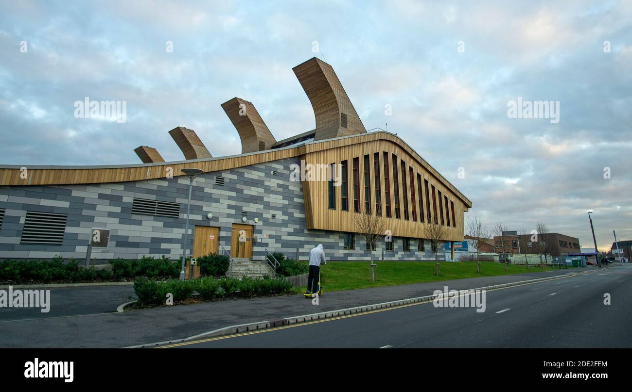 Modern contemporary university faculty building Stock Photo - Alamy