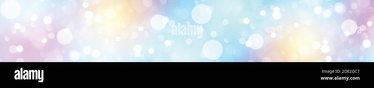 Abstract blue blurred background with bokeh effect - illustration Stock Vector Image & Art - Alamy
