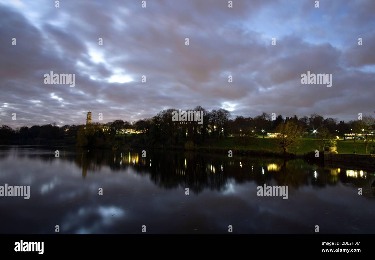 Highfields park nottingham boating lake hi-res stock photography and ...