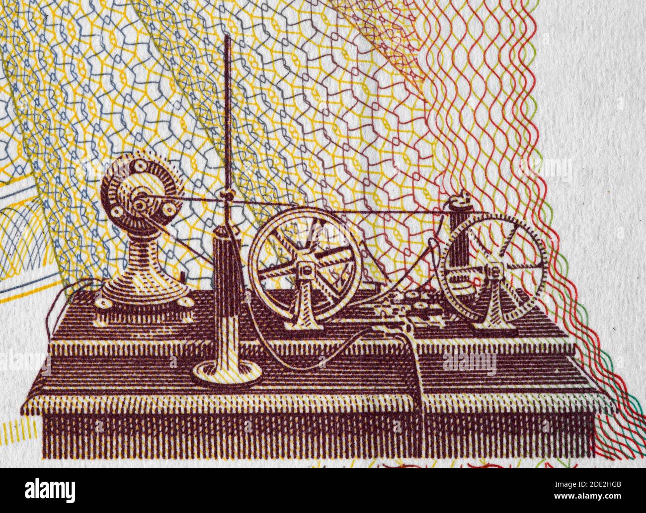 Guglielmo Marconi radio telegraph machine transmitter on Italy 2000 ...