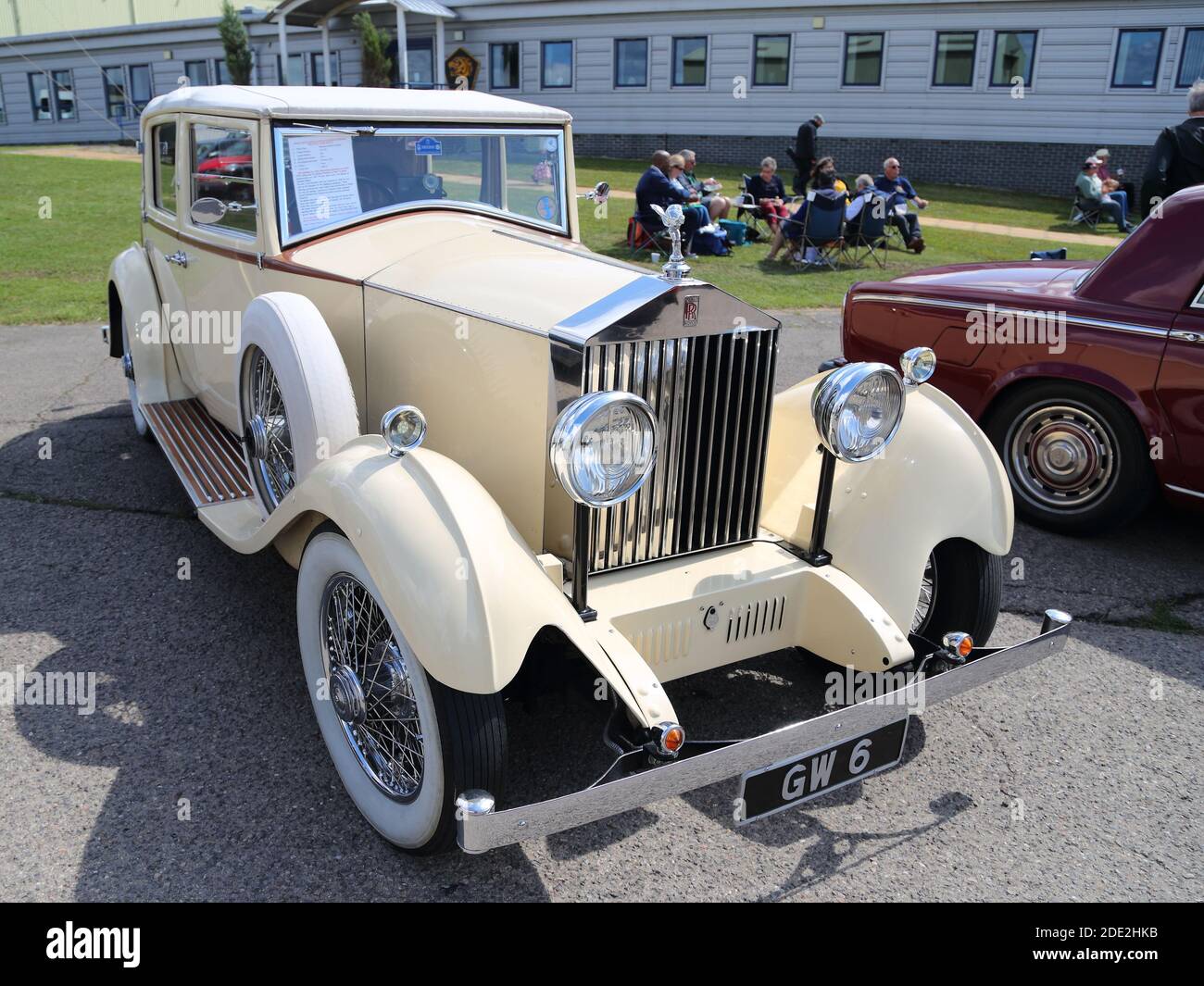 A Rolls Royce Phantom II from 1931 exhibited at RAF Benson family day ...