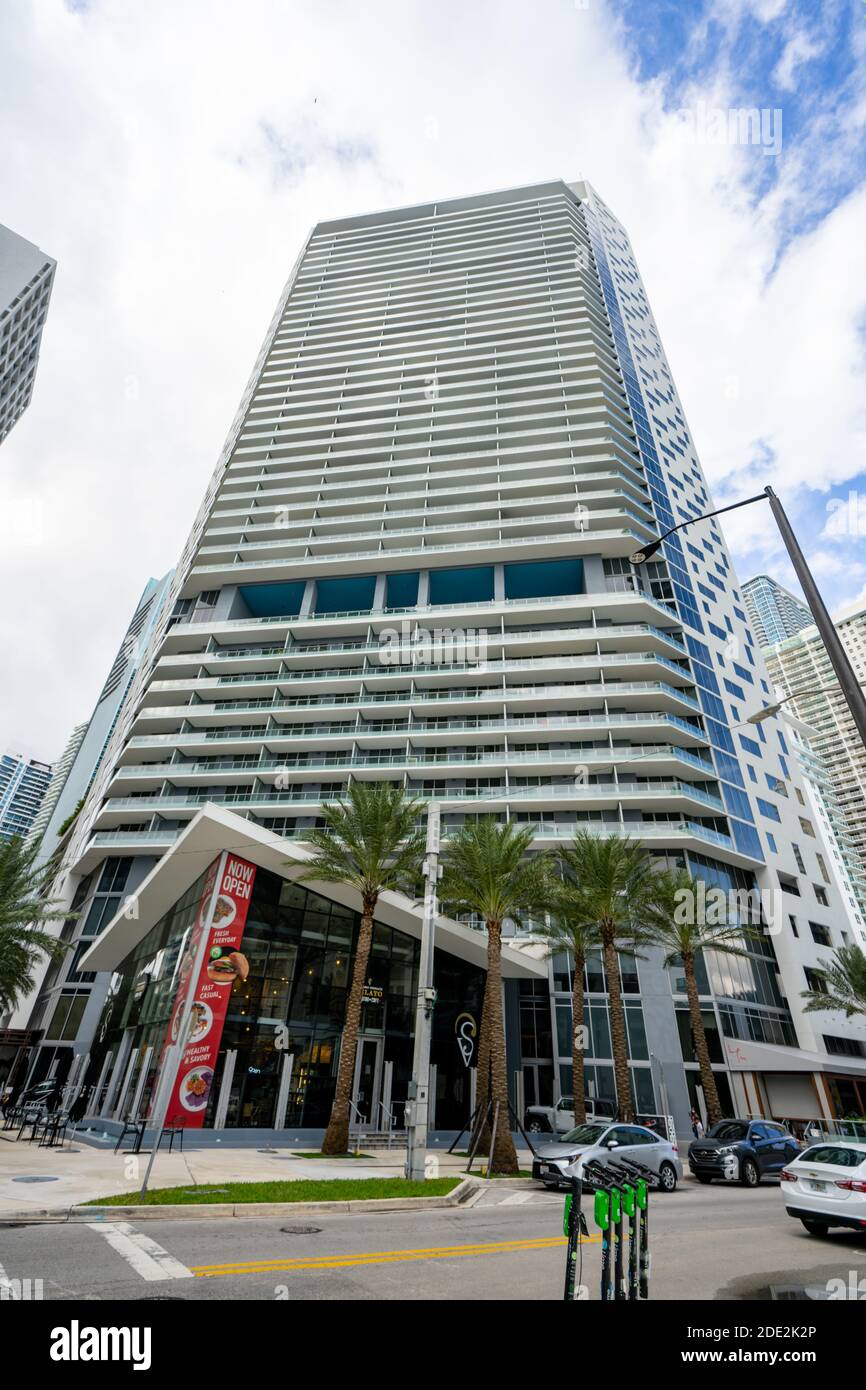 Brickell house hi-res stock photography and images - Alamy