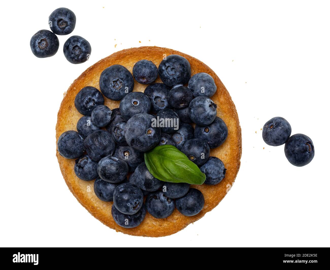 Top view of golden toasted round rusk toast aka beschuit with ...