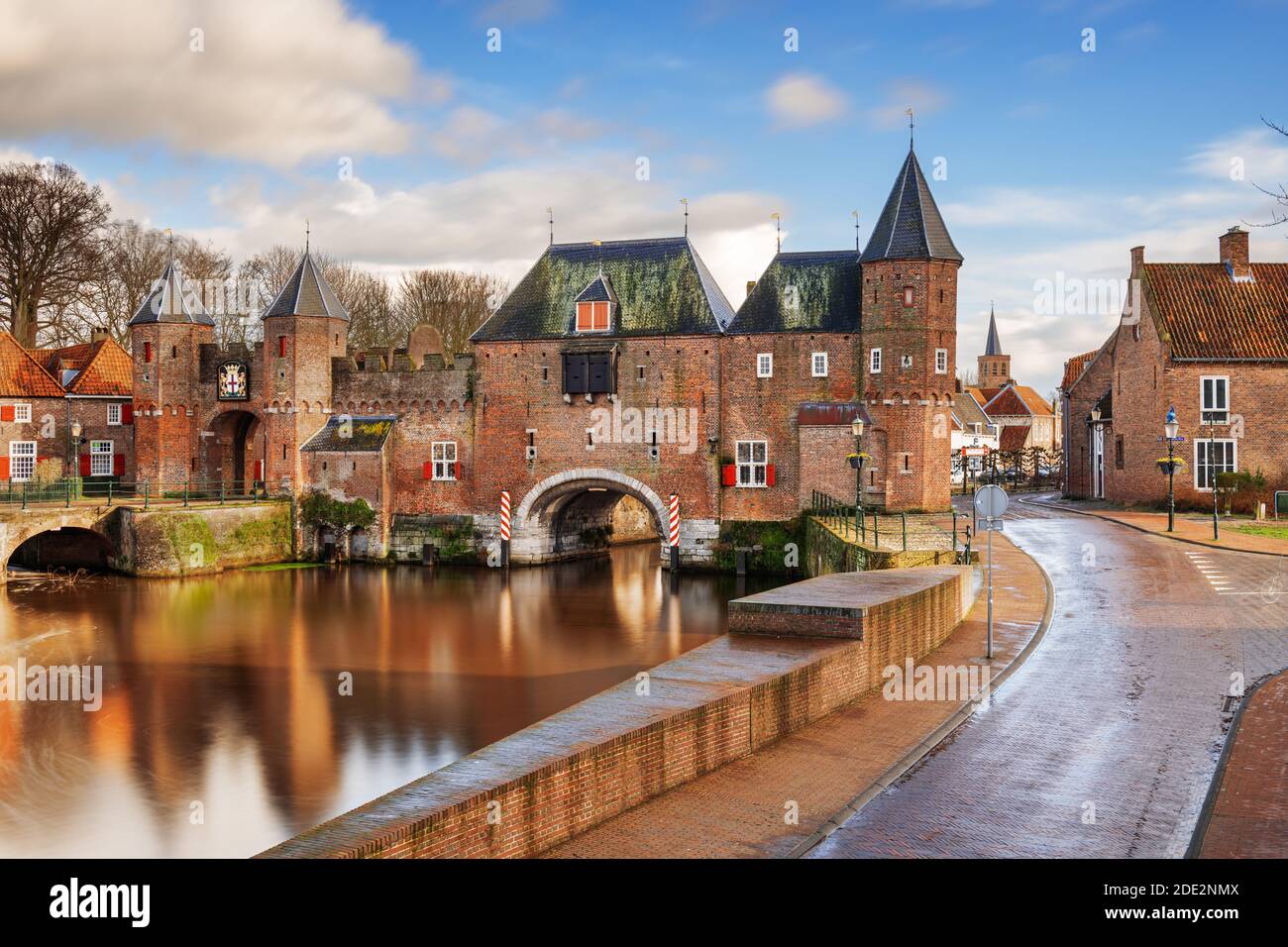 Amersfoort, Netherlands at the historic Koppelpoort in the afternoon ...