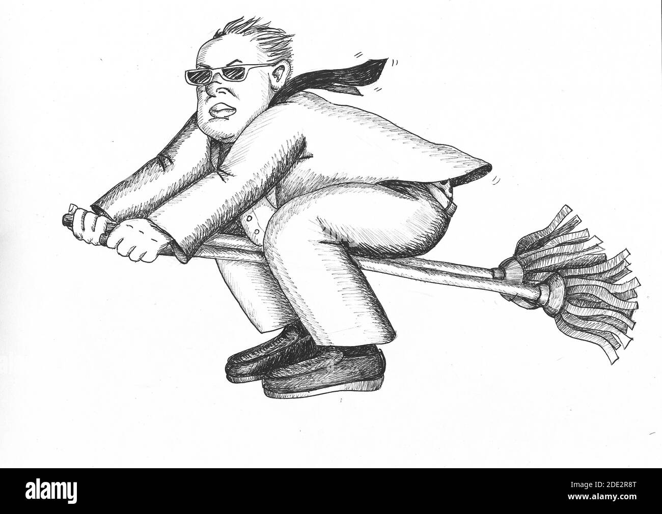 Mops and brooms hi-res stock photography and images - Alamy