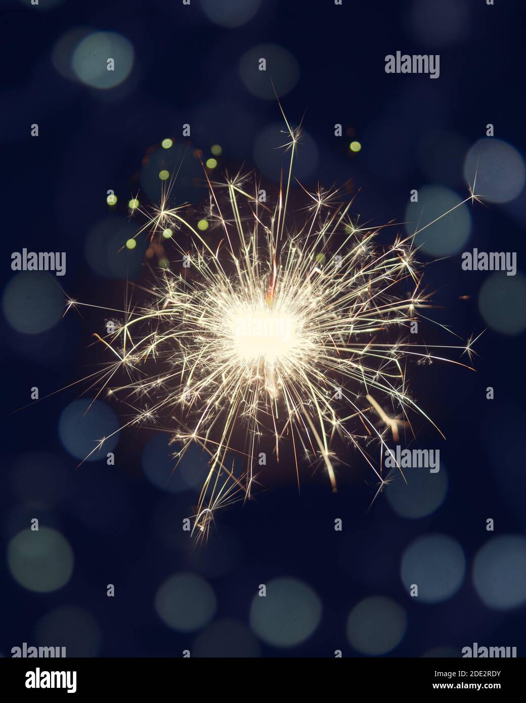 Glittering lights on dark background hi-res stock photography and ...
