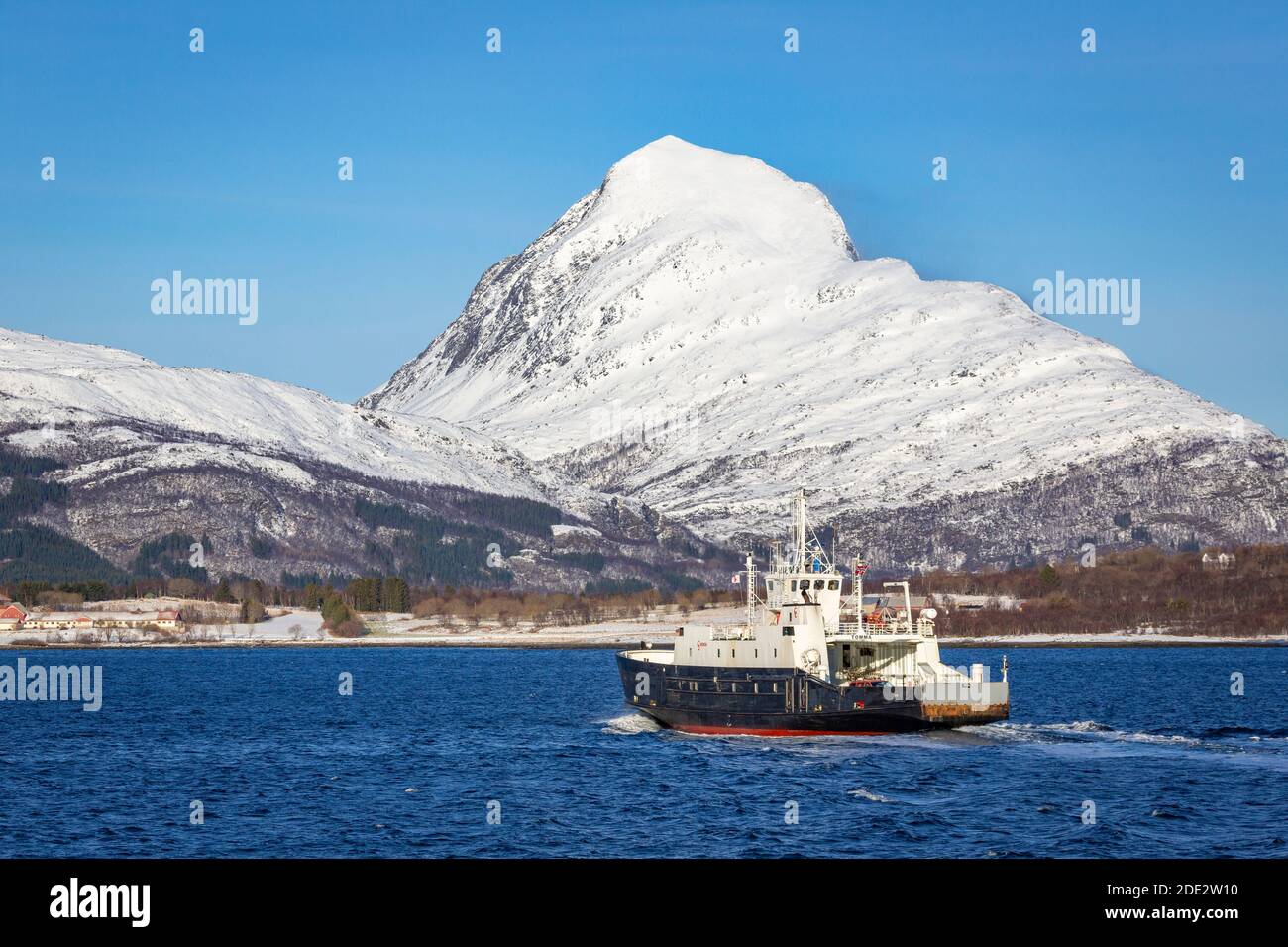 cruising along the norwegian sea coastline Stock Photo - Alamy