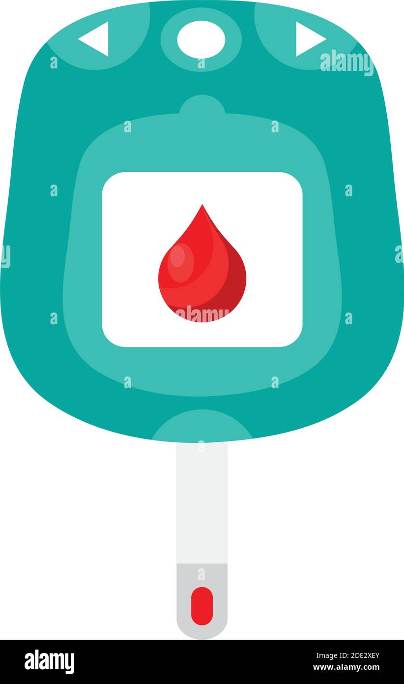Blood tester Stock Vector Images - Alamy