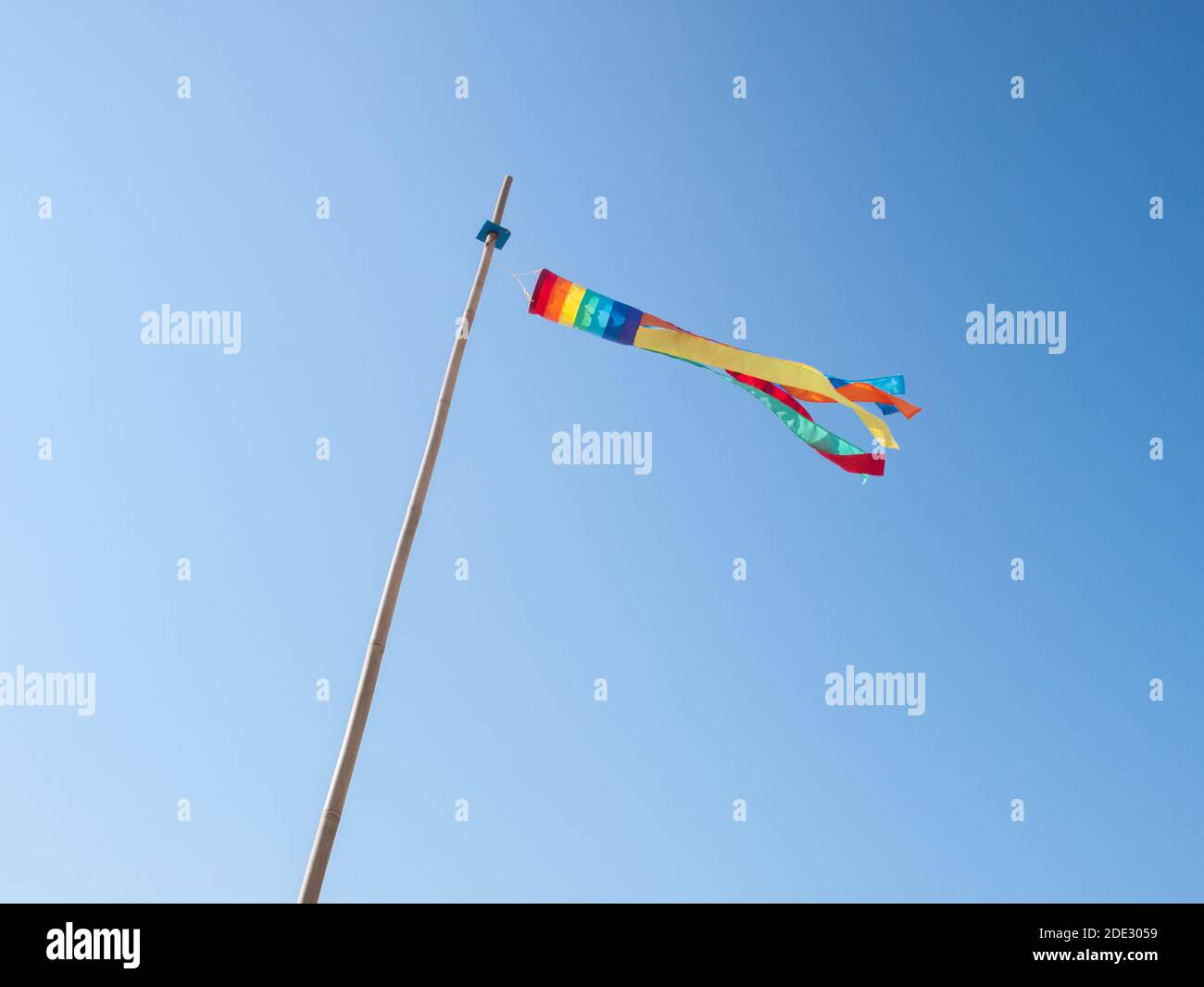 Windsock flag pole hi-res stock photography and images - Alamy