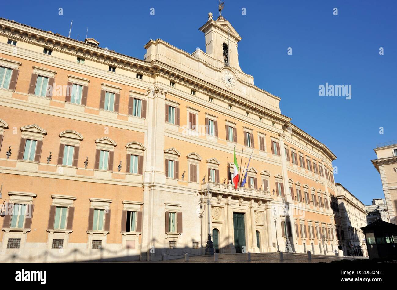 The Italian Parliament Building In Rome High Resolution Stock ...