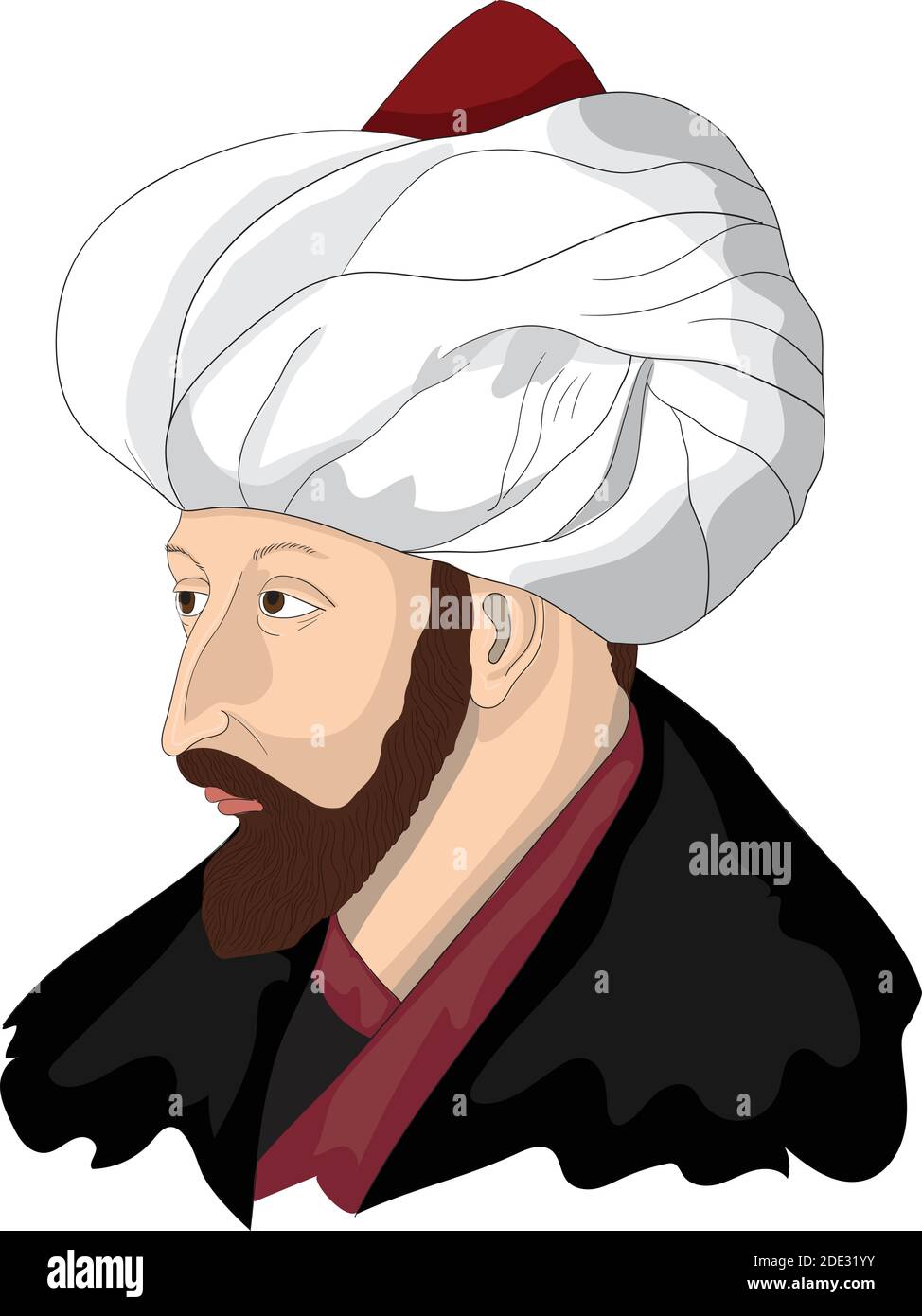 Fatih sultan mehmet cartoon Cut Out Stock Images & Pictures - Alamy