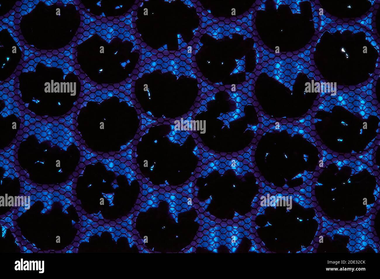 Multi-stage air filter with UV radiation and activated carbon granules ...