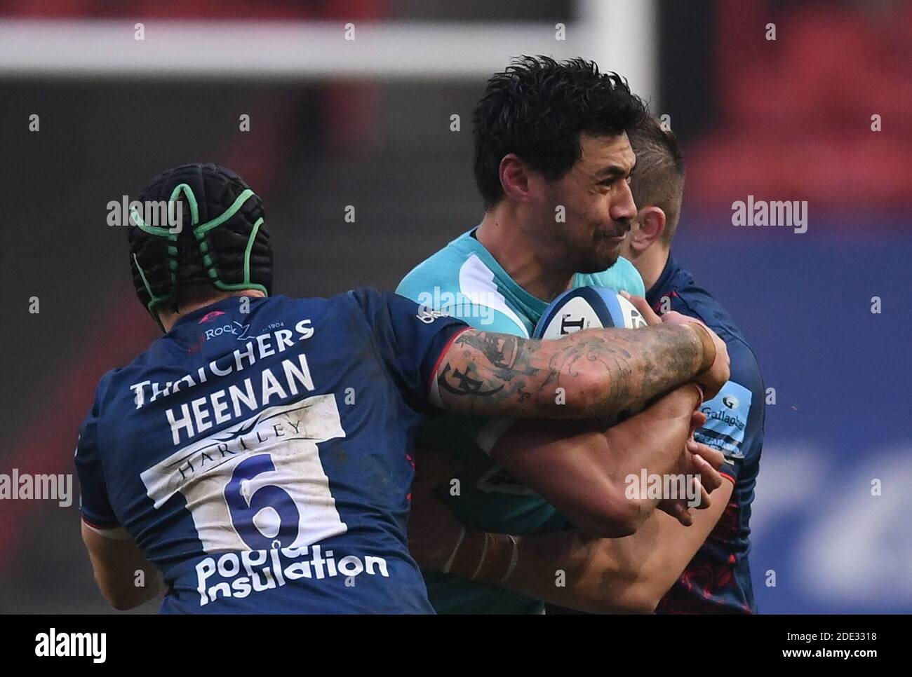 Ashton Gate Stadium, Bristol, UK. 28th Nov, 2020. Premiership Rugby ...