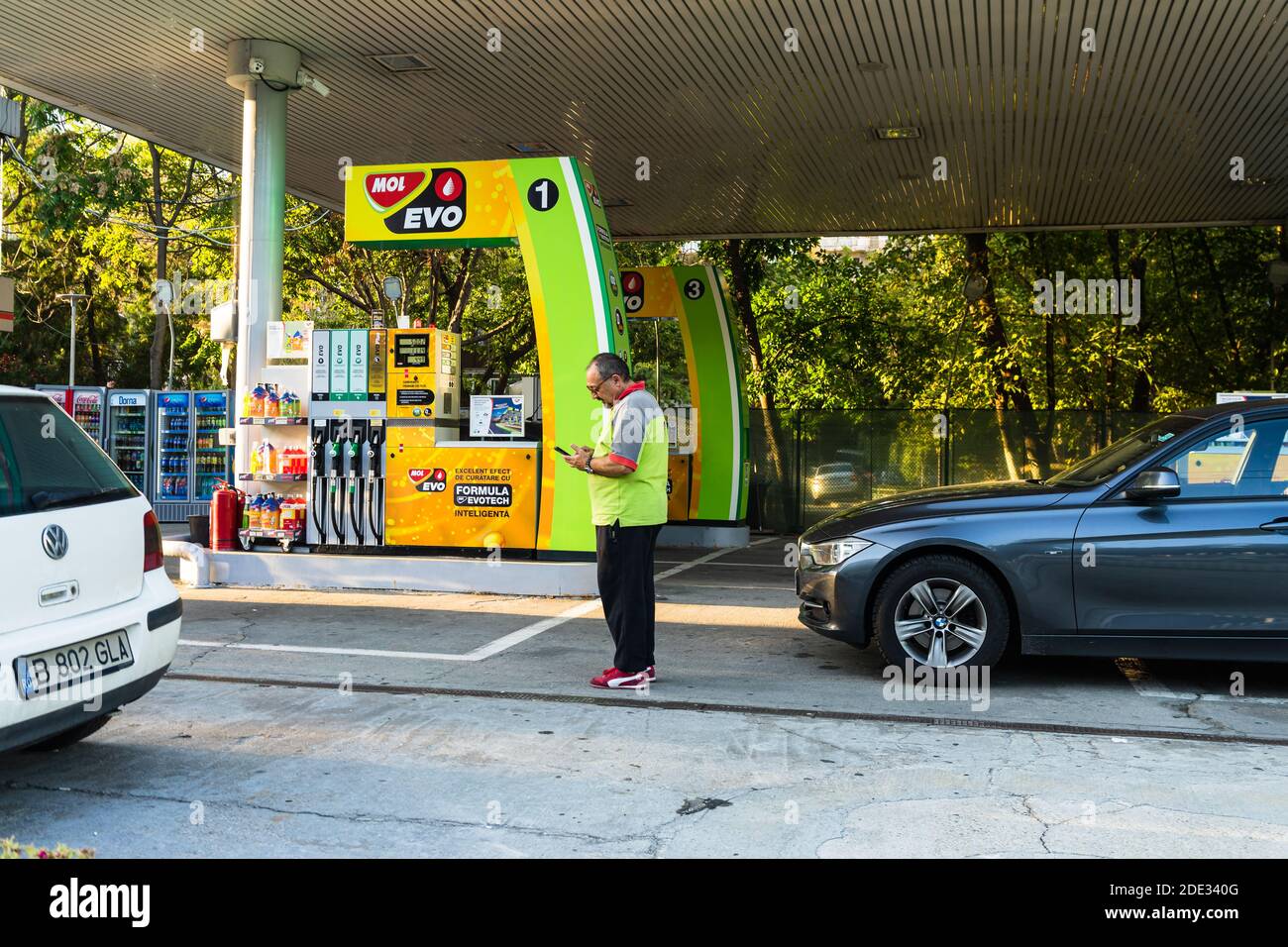 Mol gas station hi-res stock photography and images - Alamy