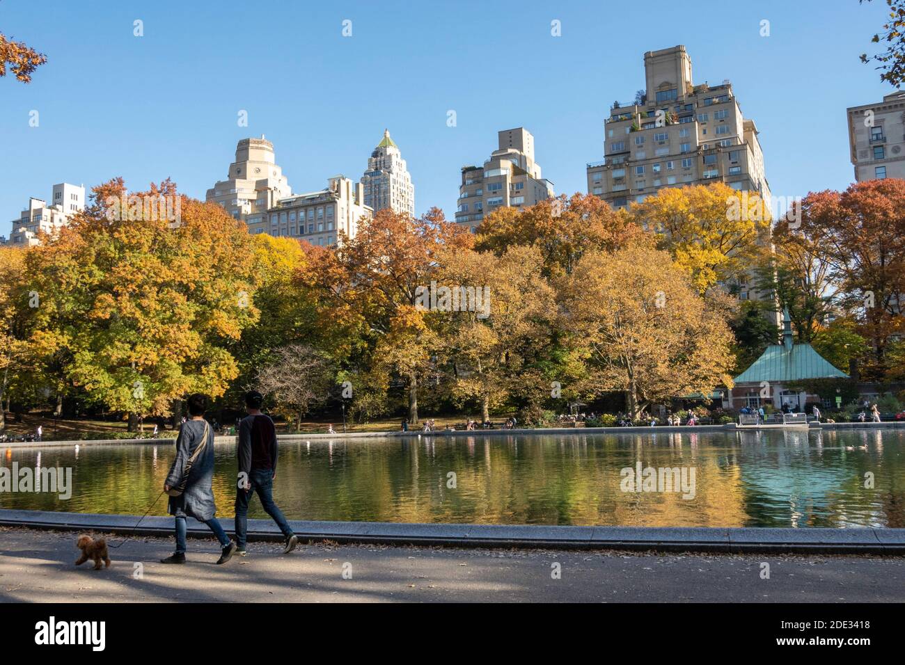 Conservatory Water in Central Park, New York City, USA Stock Photo - Alamy