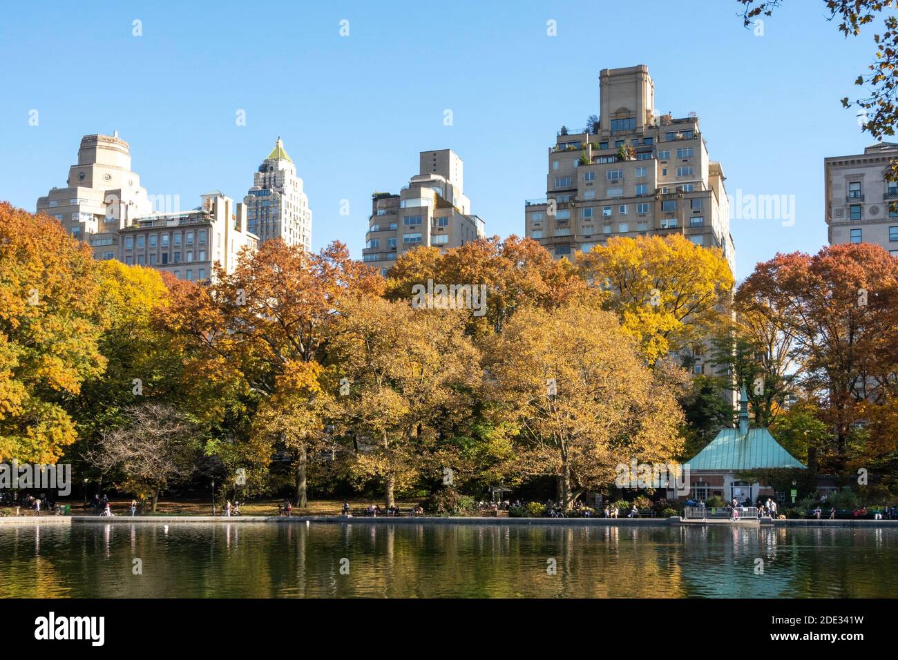 Conservatory Water in Central Park, New York City, USA Stock Photo - Alamy