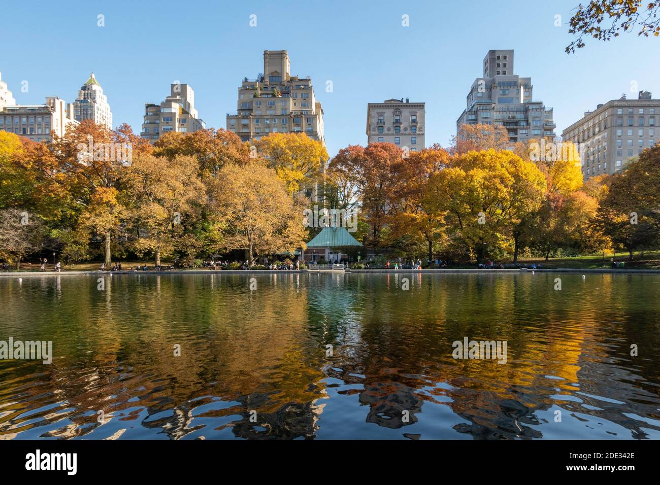 Conservatory Water in Central Park, New York City, USA Stock Photo - Alamy
