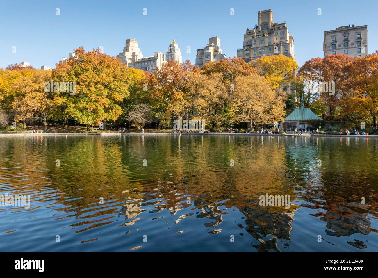 Conservatory Water in Central Park, New York City, USA Stock Photo - Alamy