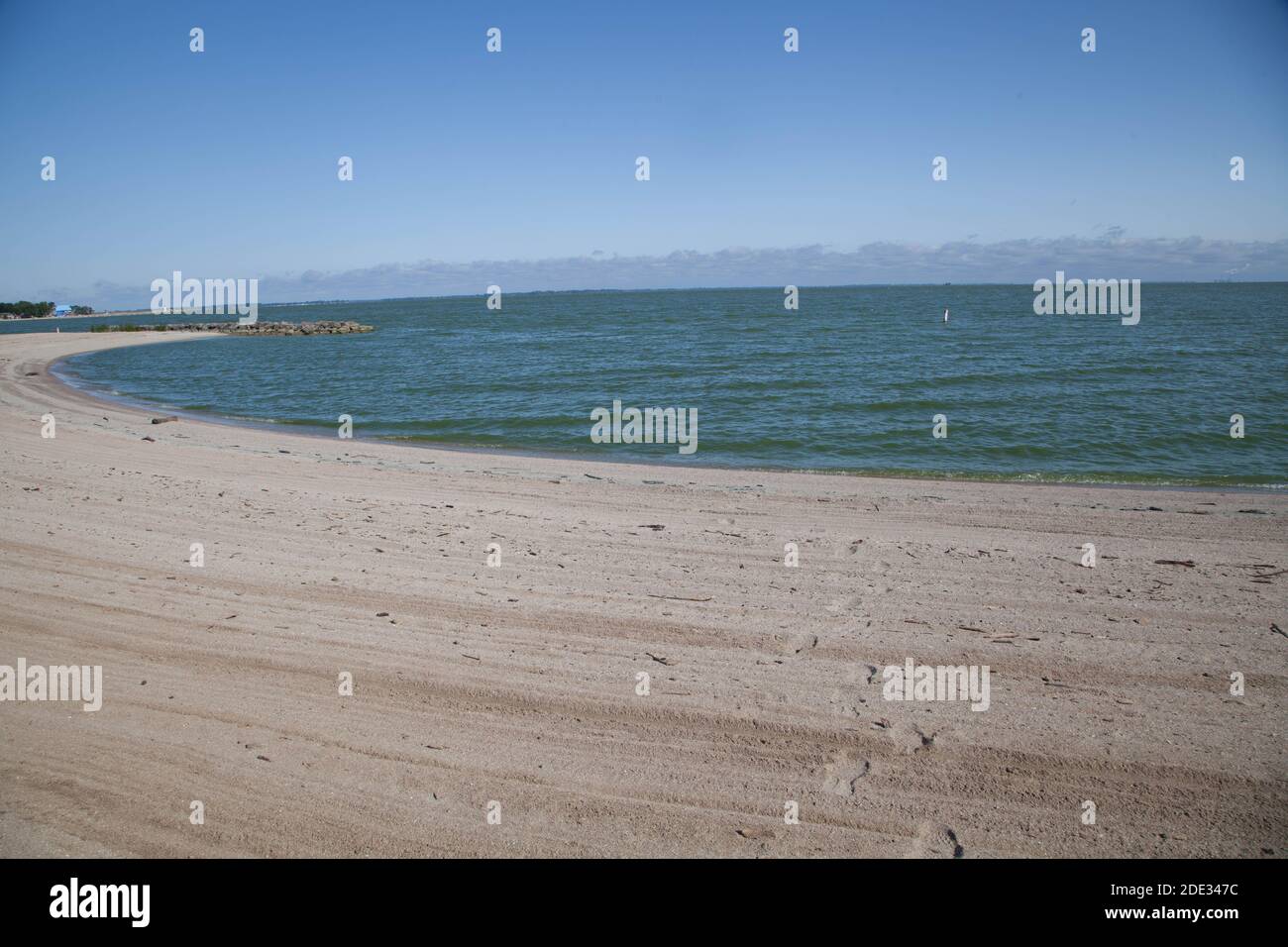 Beach at Maumee Bay State park Stock Photo - Alamy